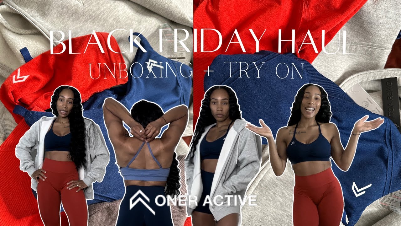 BLACK FRIDAY HAUL | Oner Active, Effortless Collection, Classic Lounge ...