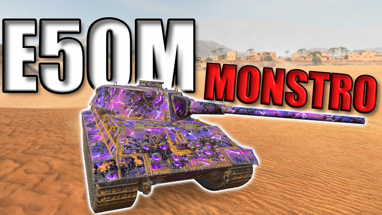 E50M ESTÁ MUITO FORTE! LEVOU UM BUFF SINISTRO | World of Tanks Blitz - YouTube