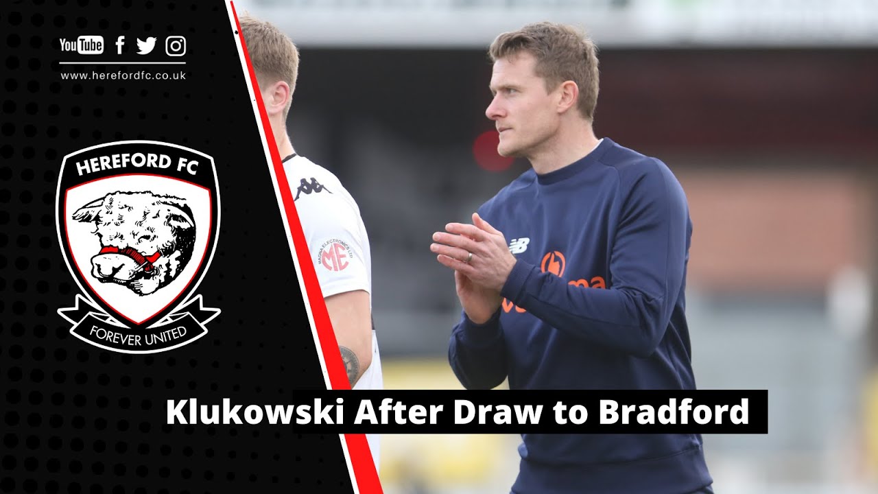 INTERVIEW | Klukowski Reacts to Draw Against Bradford (Park Avenue ...