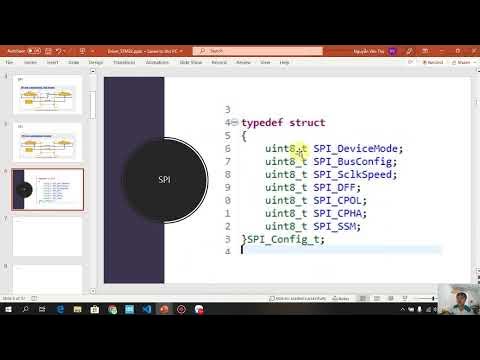 019 Phần 2 Struct SPI và Overview thanh ghi trong SPI (STM32 DRIVER ...