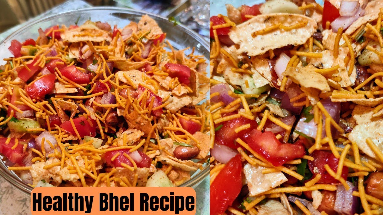 Evening Snack || Papad Bhel || Chatpata Bhel Recipe - YouTube