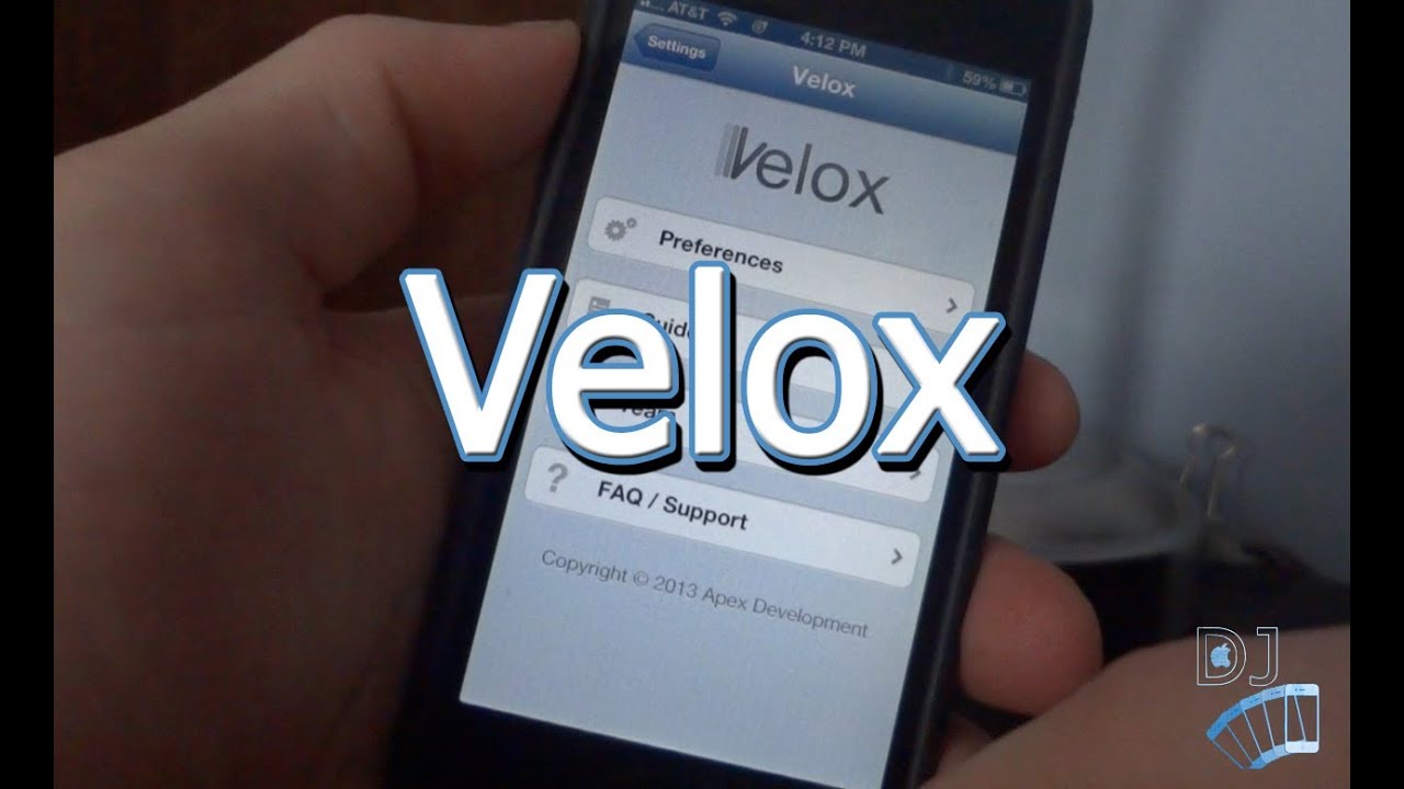 Tweak: Velox - YouTube