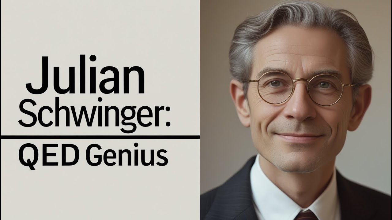 Julian Schwinger: The Theoretical Physicist Who Co-Developed Quantum ...