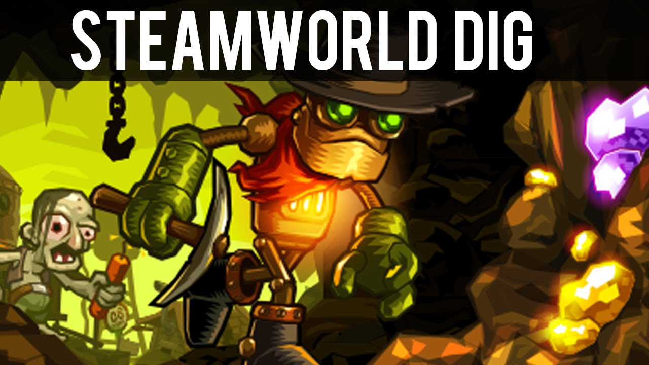 First Impressions - SteamWorld Dig - Gameplay [Nintendo 3DS/PC/Mac ...