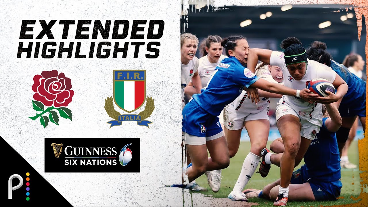 Six Nations highlights: England v. Italy | EXTENDED HIGHLIGHTS | 3/23 ...