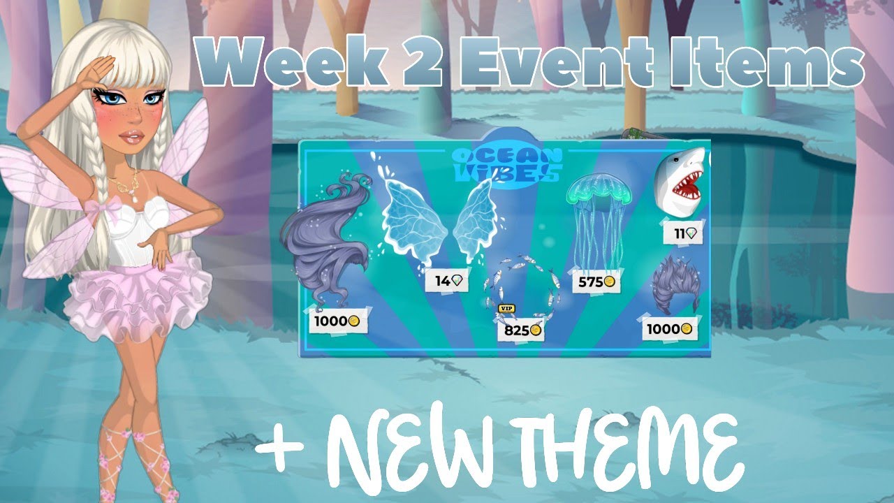 New Week 2 Event Items + New Theme I Moviestarplanet 2 I MSP Scrnery ...