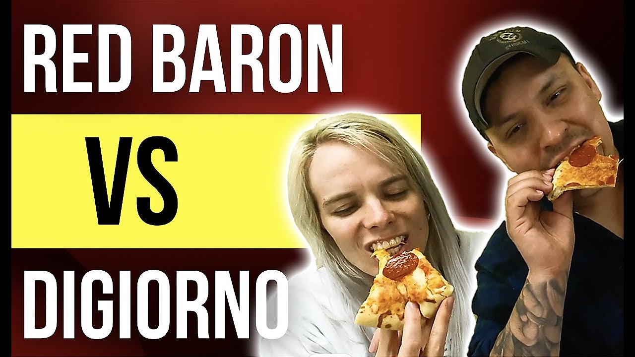 Battle of the Stuffed Crust: Red Baron Vs Digiorno! - YouTube