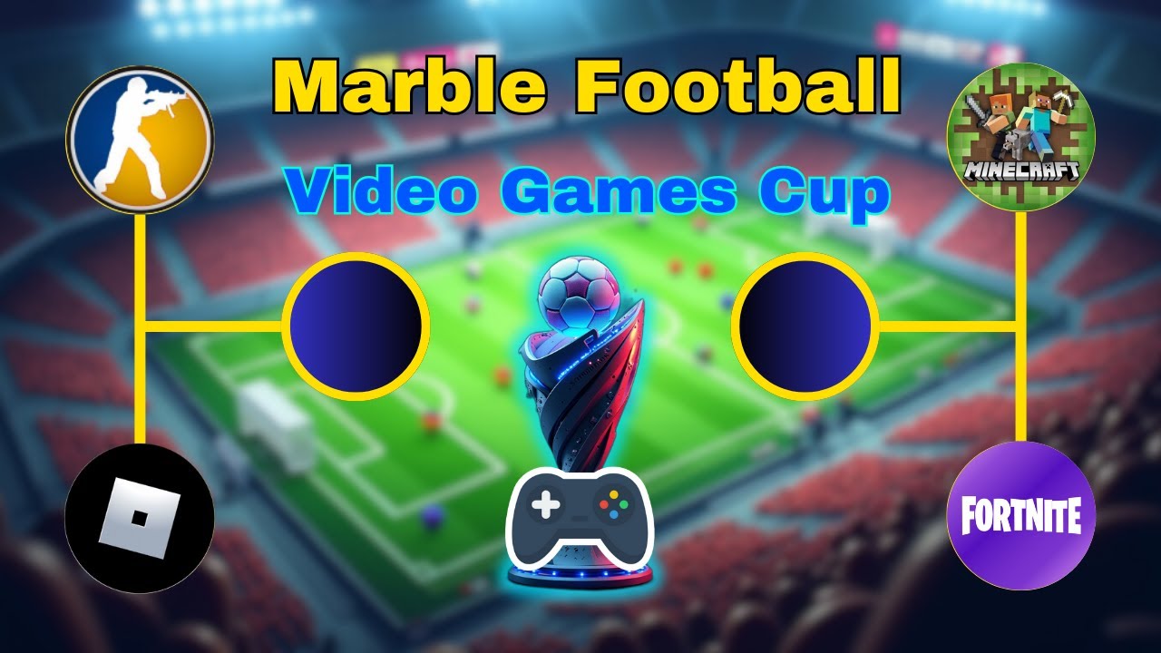 What If Games Were Football Teams? | Best Games Cup in Marble Football ...