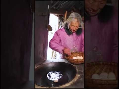 Çin Yemekleri | Yaşlı Çiftin Uzun Ömür Sırrı #çinyemekleri #çinliler #yemektarifi