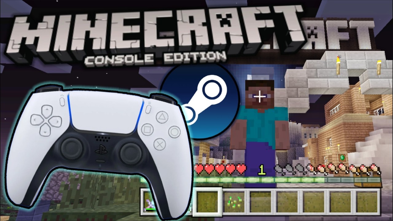 How To Map PS5 Controller onto Minecraft Legacy Console Edition With ...