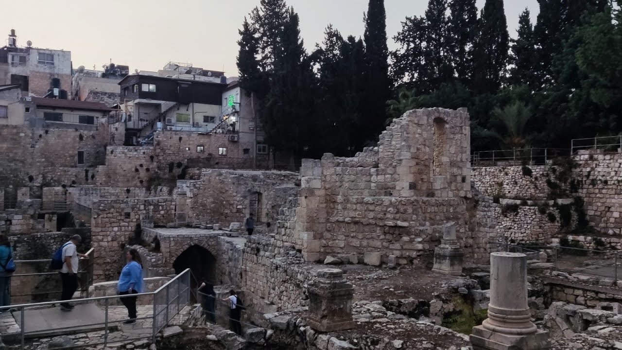 Spectacular Tour Jerusalem | Pools of Bethesda Part 1 Where Jesus ...