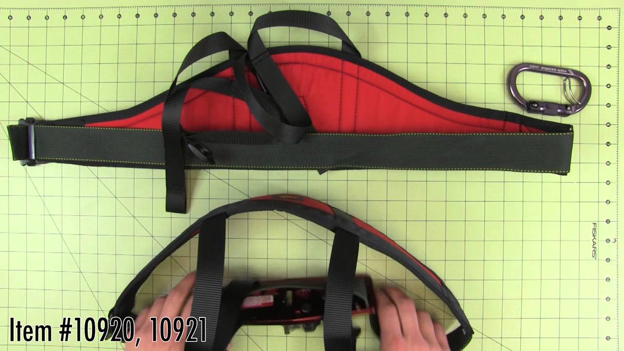 PMI Chest Roller Harness - TreeStuff.com 360 View - YouTube