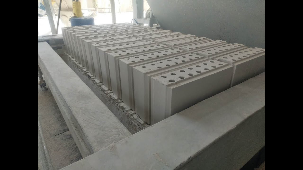 gypsum block machine/production line,gypsum brick machine/production ...