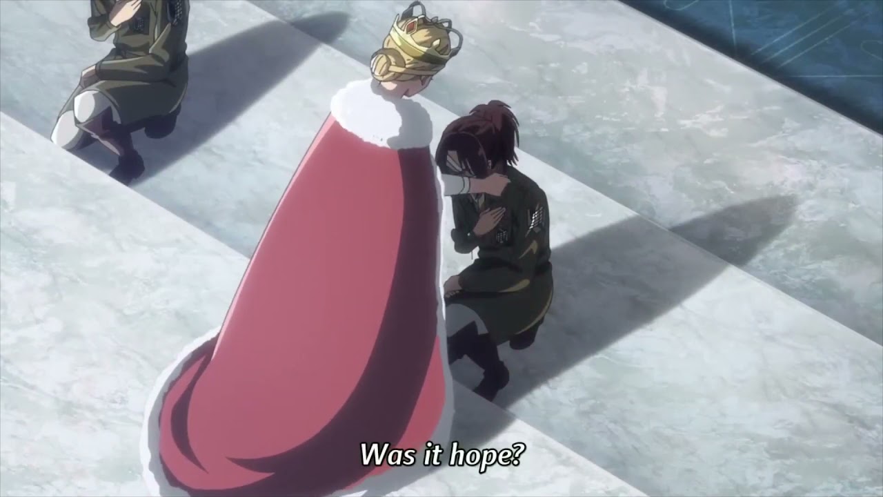 Attack On Titan Eren Sees The Future Youtube