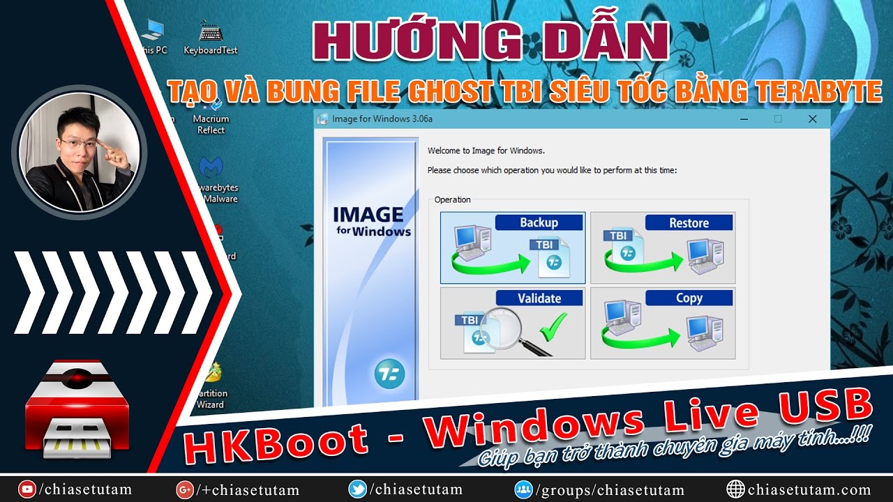 Cách Tạo Và Bung File GHOST TBI Siêu Tốc Bằng Phần Mềm TeraByte Image ...