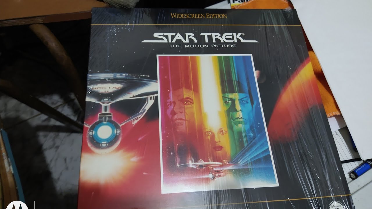 Laserdisc Star Trek 1 , The Motion Picture - YouTube