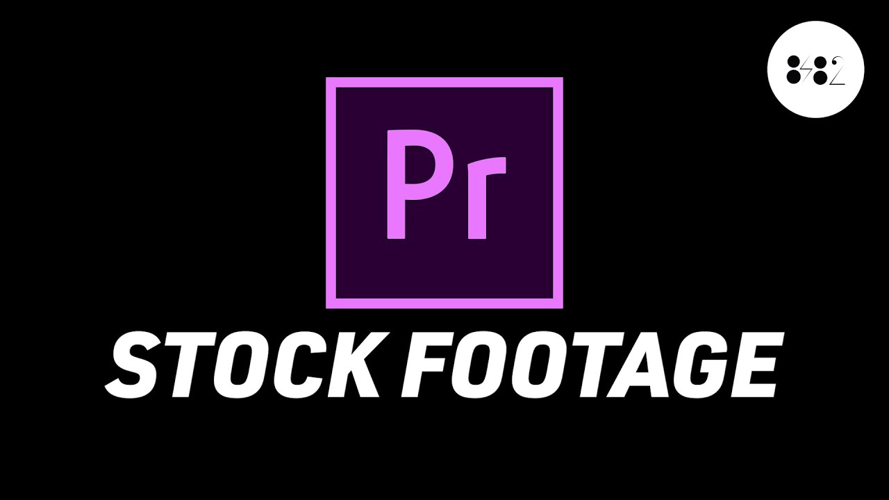 Adding Stock Footage In Premiere Pro - YouTube