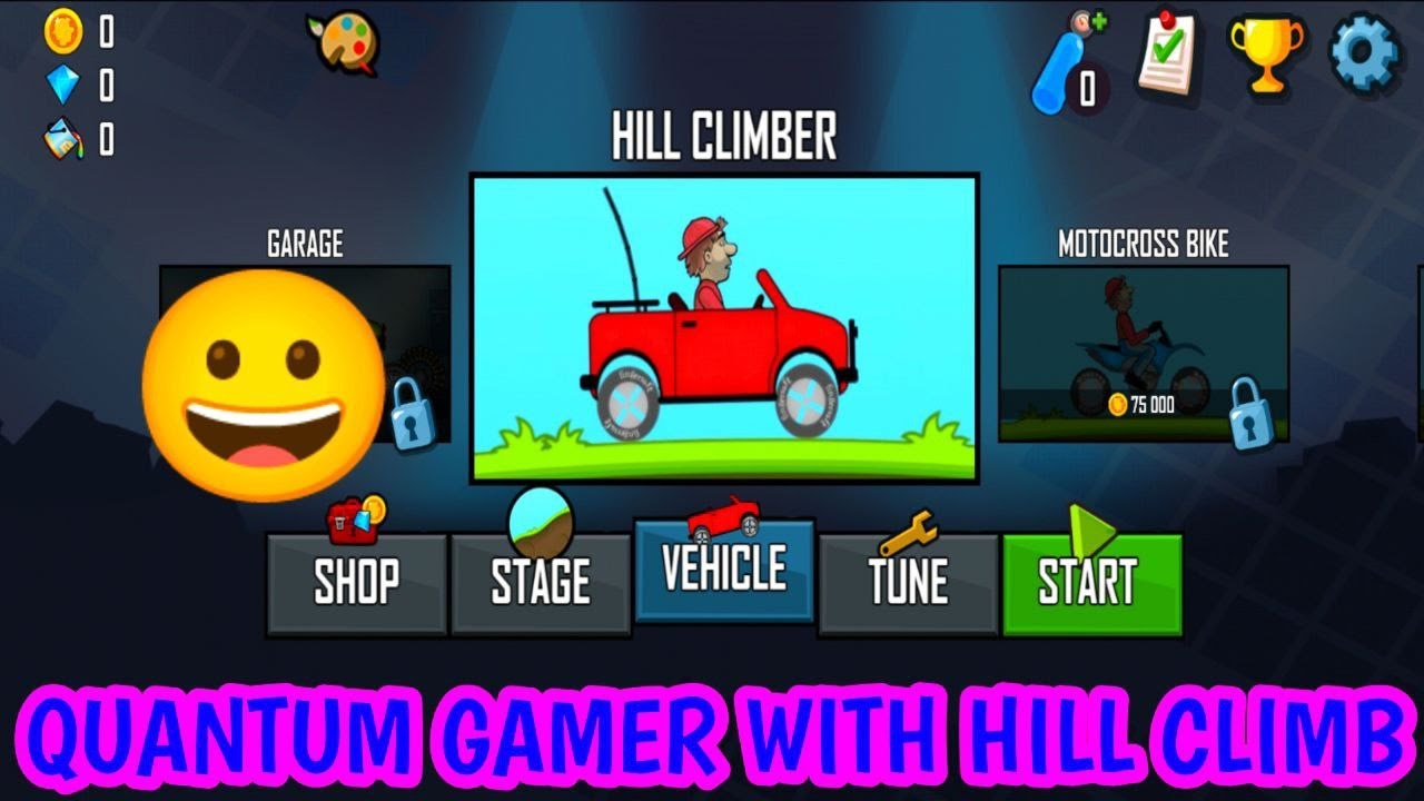 Hill Climb Racing Live Quantum Gamer | Lets Go - YouTube