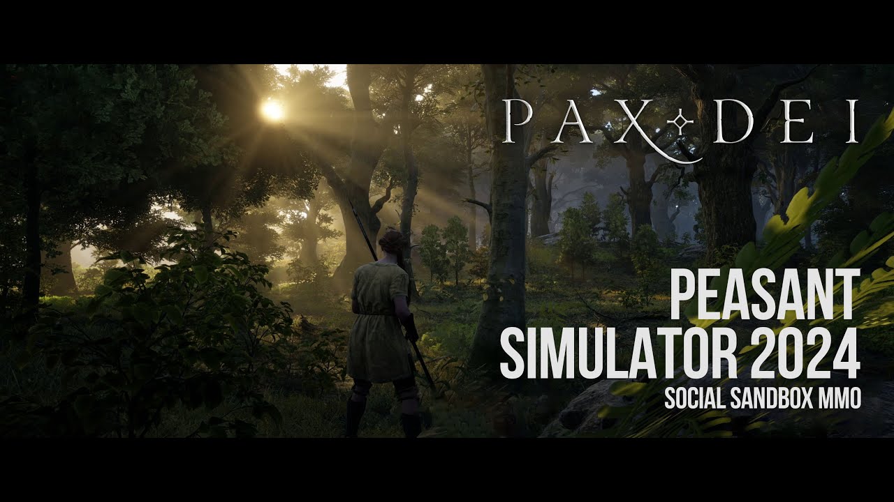Pax Dei - A Social Sandbox MMO? - Peasant Simulator 2024 - YouTube