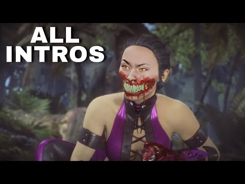 MORTAL KOMBAT 11 Mileena All Intro Character Dialogues MK11