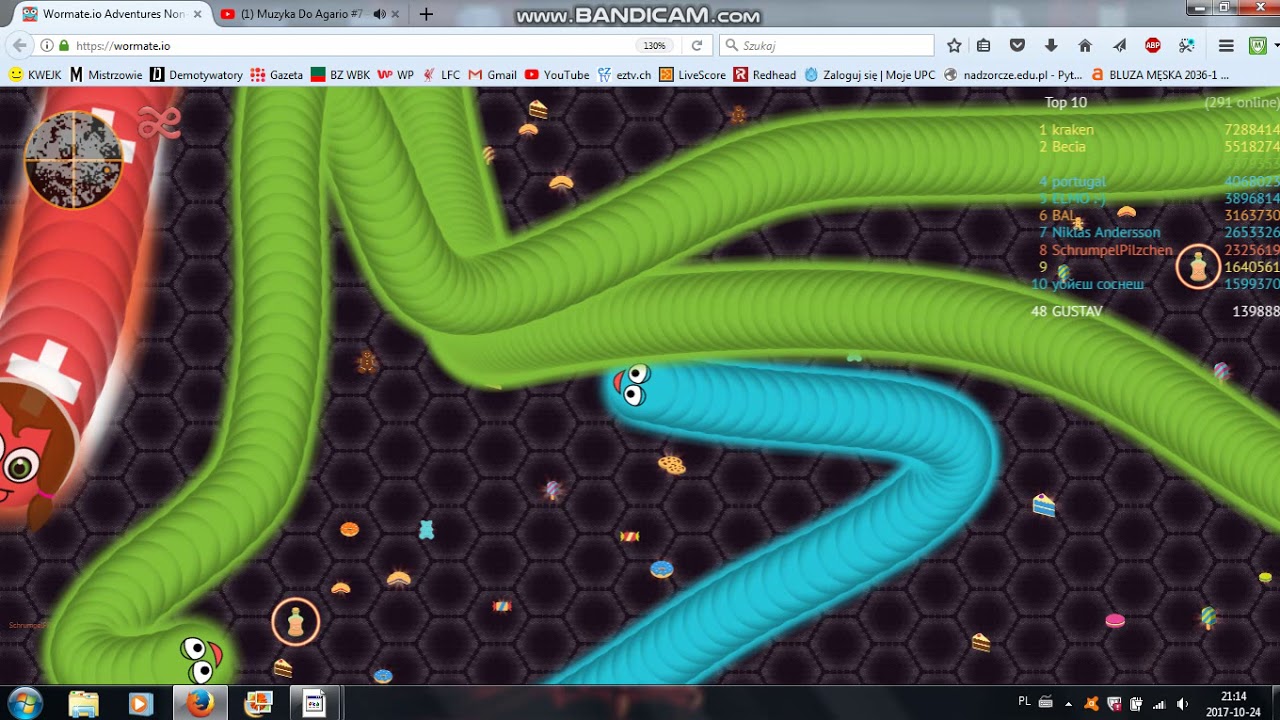 Wormate.io #3 - YouTube