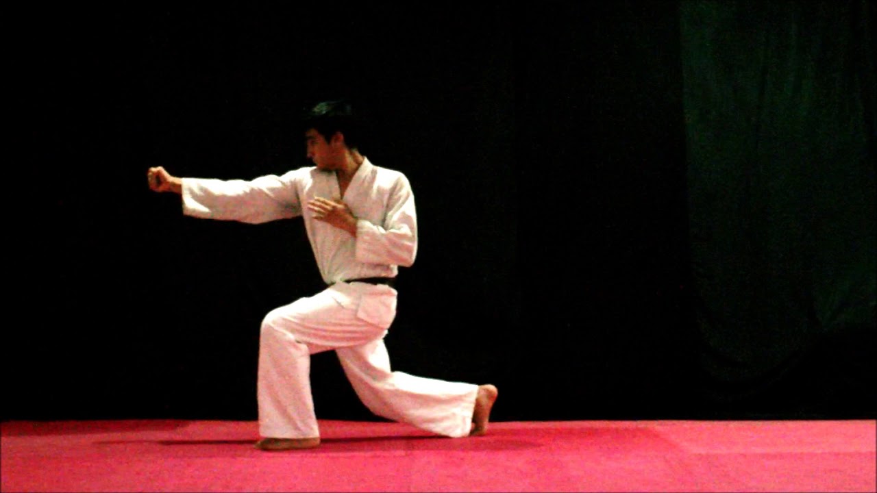 4 Migi Do Tsuki Básico Nippon kempo 日本拳法 Ниппон кэмпо - YouTube