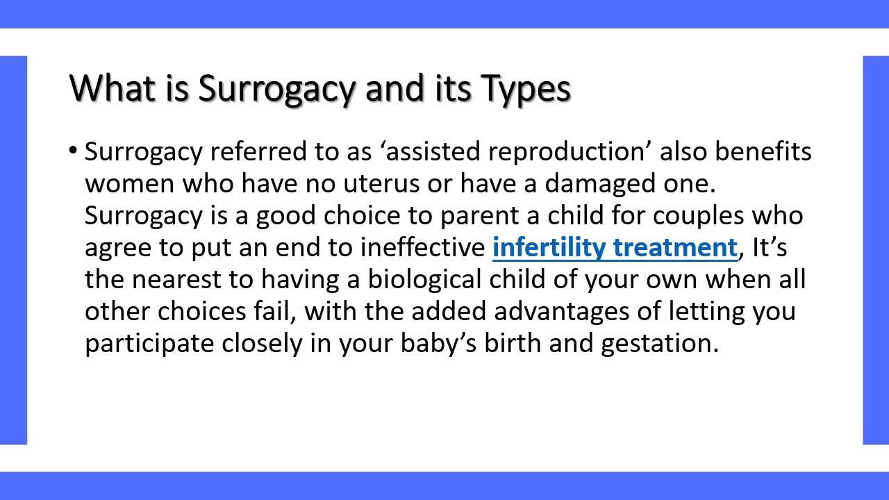 What is Surrogacy and its Types - YouTube