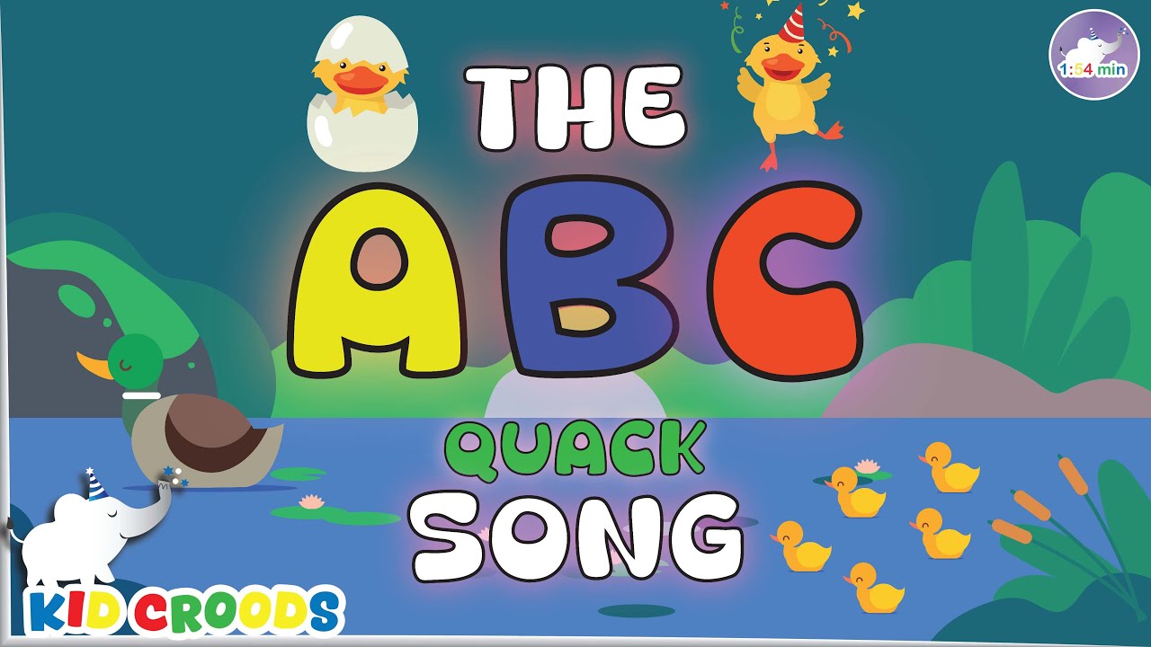 ABC Quack | Alphabet for Kids | The Alphabet Song Nursery Rhymes For ...