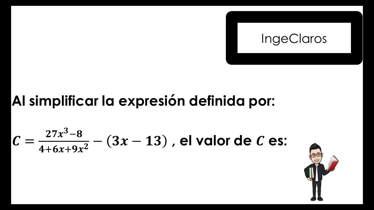 Como simplificar expresiones algebraicas - YouTube