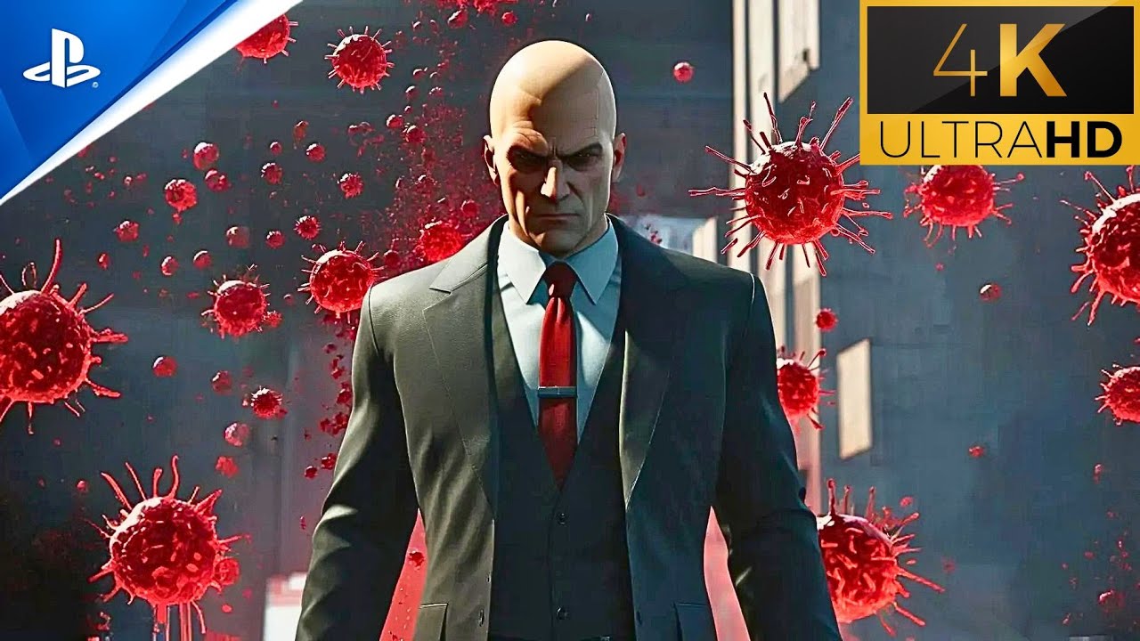 DESTROYING THE VIRUS🦠| ULTRA HD [60FPS] REALISTIC GRAPHIC| HITMAN 3 ...