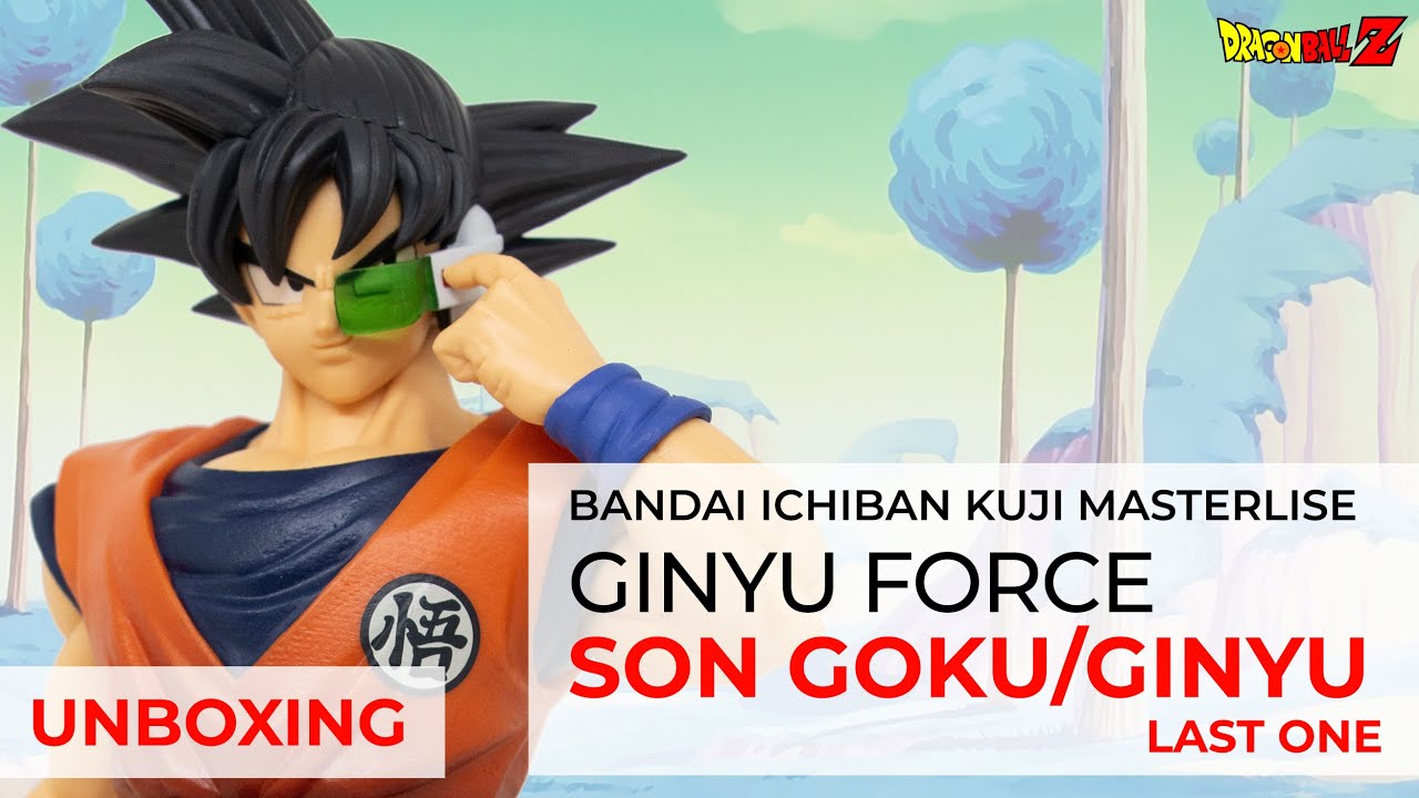 Unboxing review Dragon Ball figure Goku Ginyu Last One Ginyu Force ...
