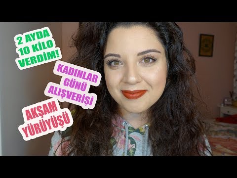 2 AYDA 10 KG VERDİM! | GRATİS VE ROSSMAN ALIŞVERİŞİ | YÜRÜYÜŞ
