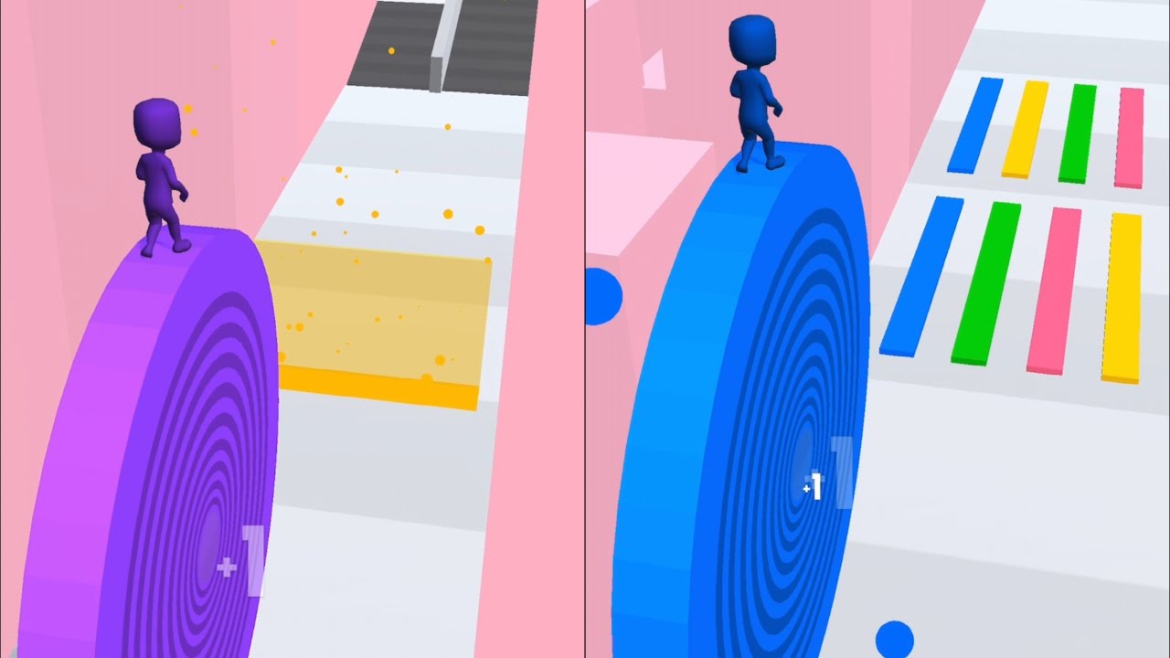 LAYERS ROLL 😶‍🌫️🌈🧞‍♀️ Walkthrough Android, iOS Gameplay All Levels (Lvl ...