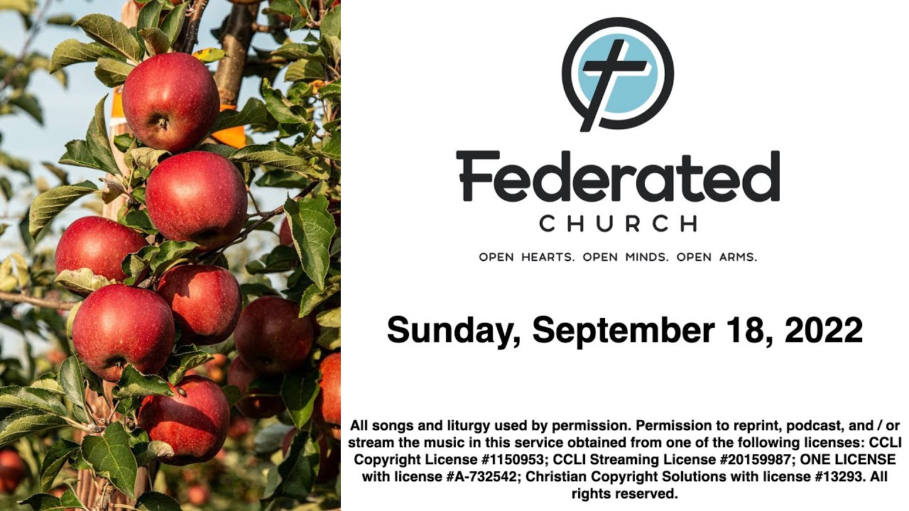September 18, 2022 Worship Service - YouTube