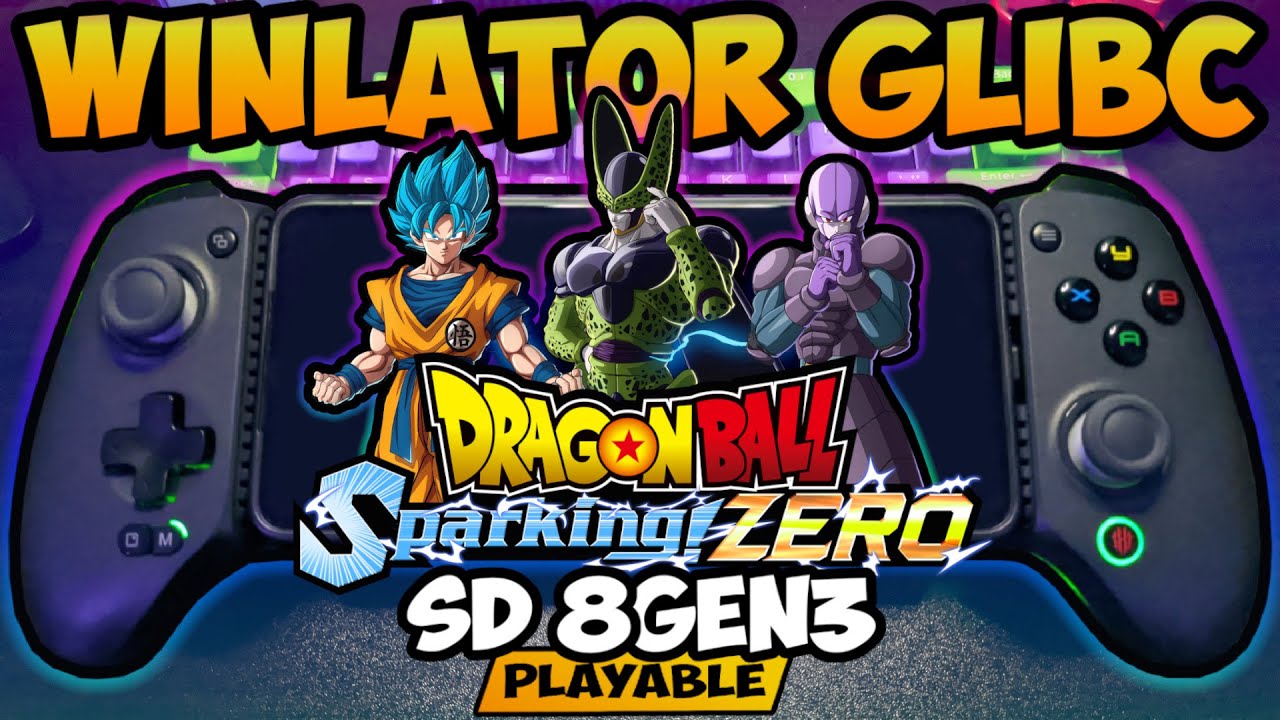 WINLATOR - Dragon Ball Sparking Zero | SD 8 Gen 3 | REDMI K70 PRO ...