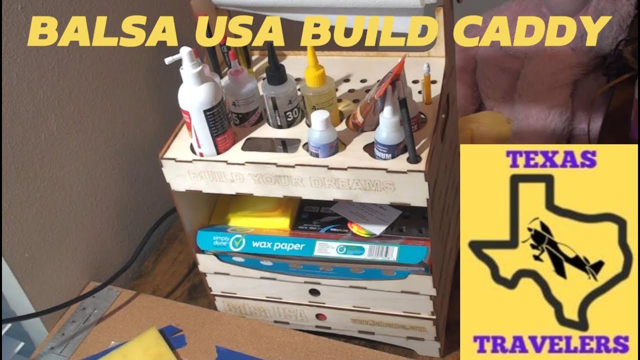 BALSA USA BUILD CADDY - YouTube