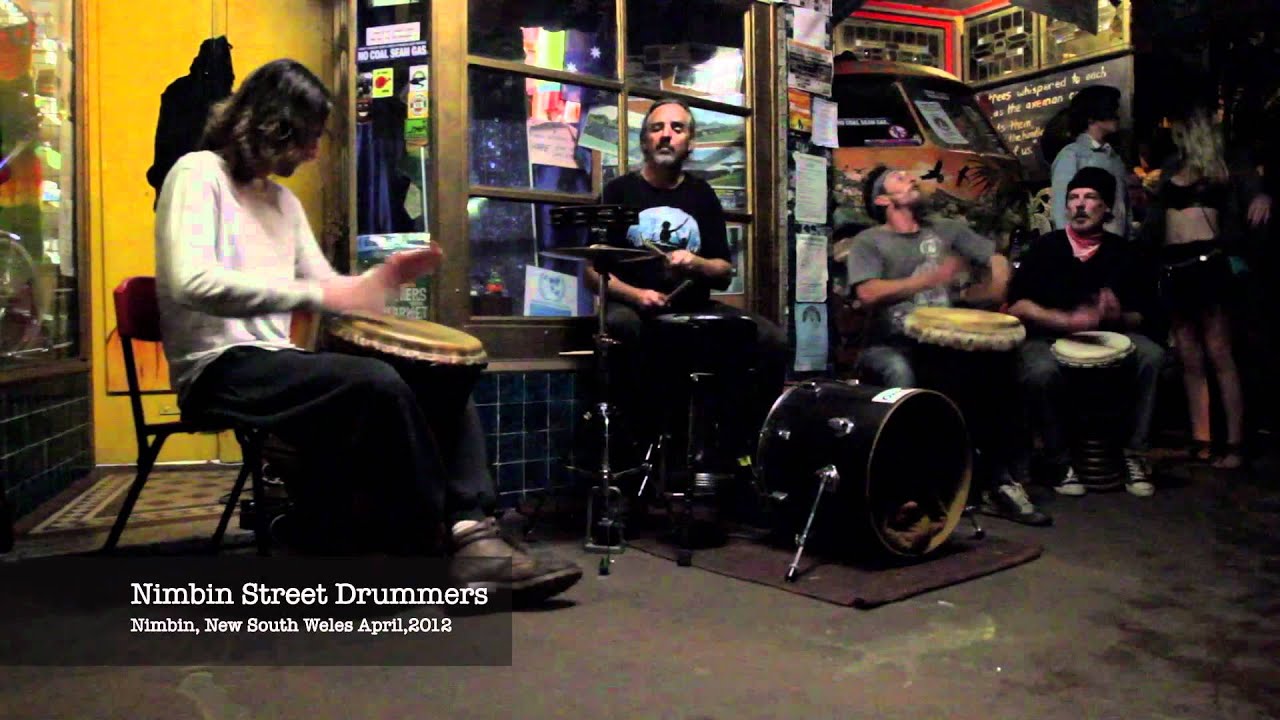 Nimbin Street Drummers | Nimbin's djembe Session | 1080pHD -Canon7D ...