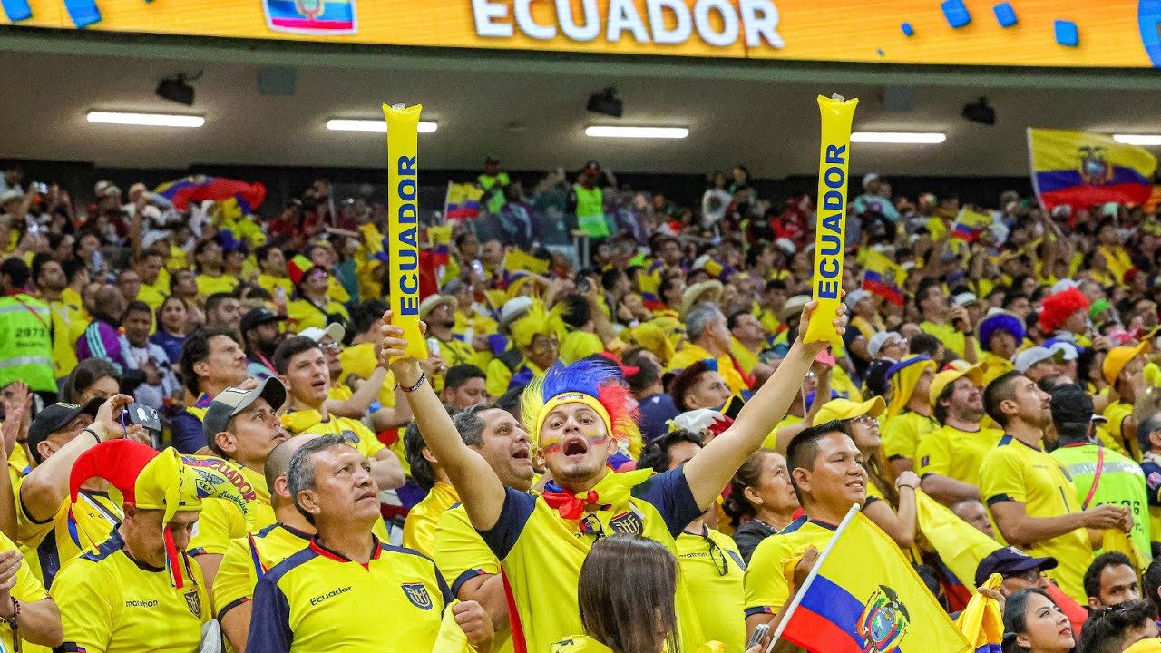 🎉🇪🇨⚽️Ecuador fans celebrate 2022 World Cup opening win｜Qatar 0-2 ...