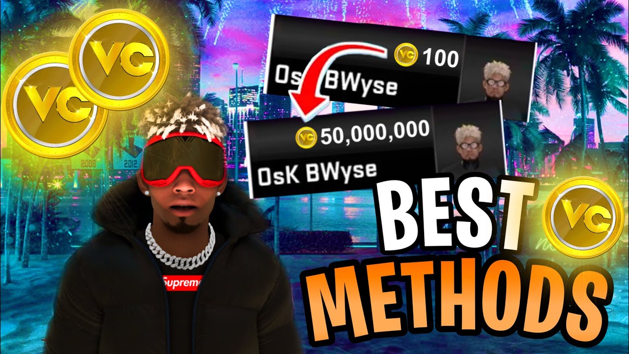 ULTIMATE VC METHODS IN 2K23! earn up to 100k vc in a day! - YouTube