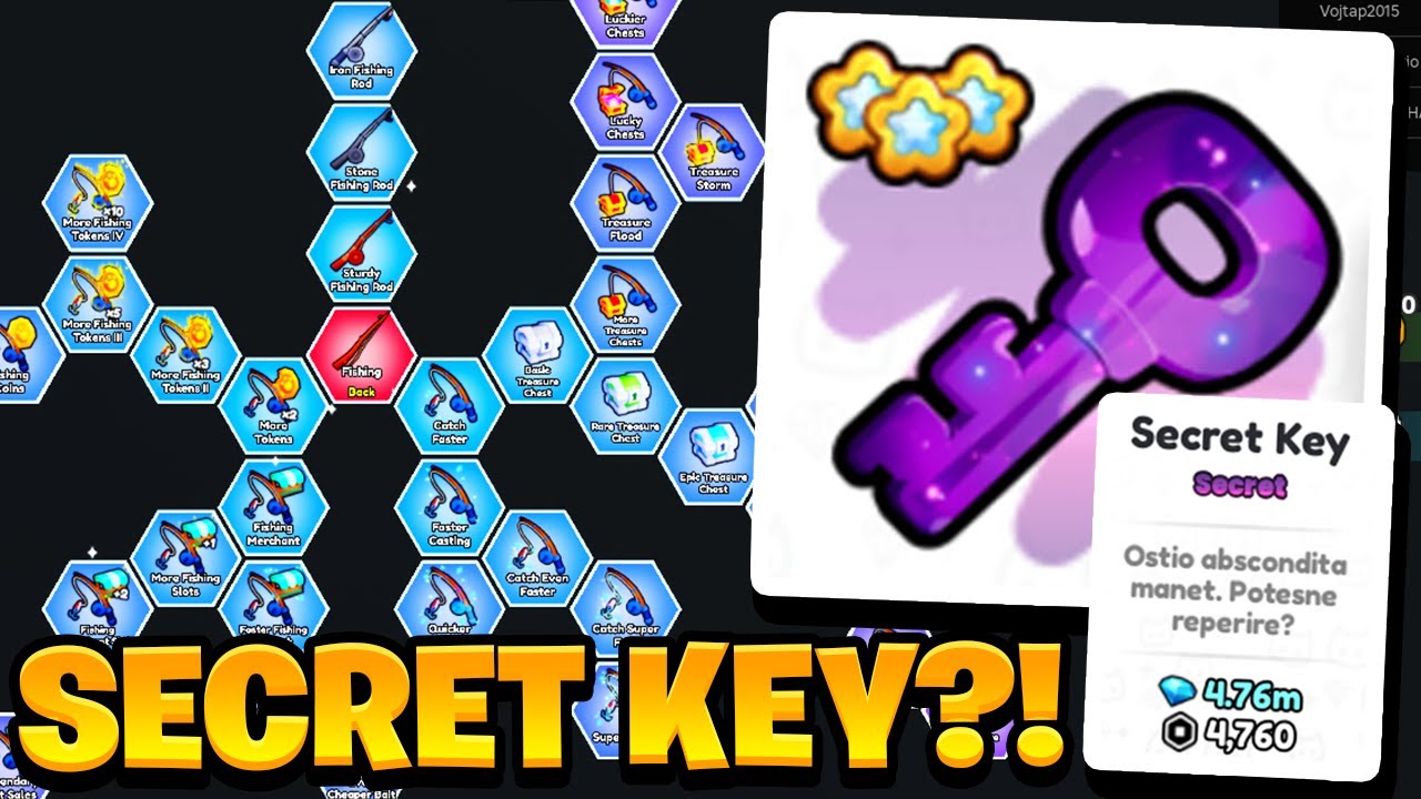 I MAXED FISHING AND NEW SECRET KEY!? Pets GO! Roblox - YouTube