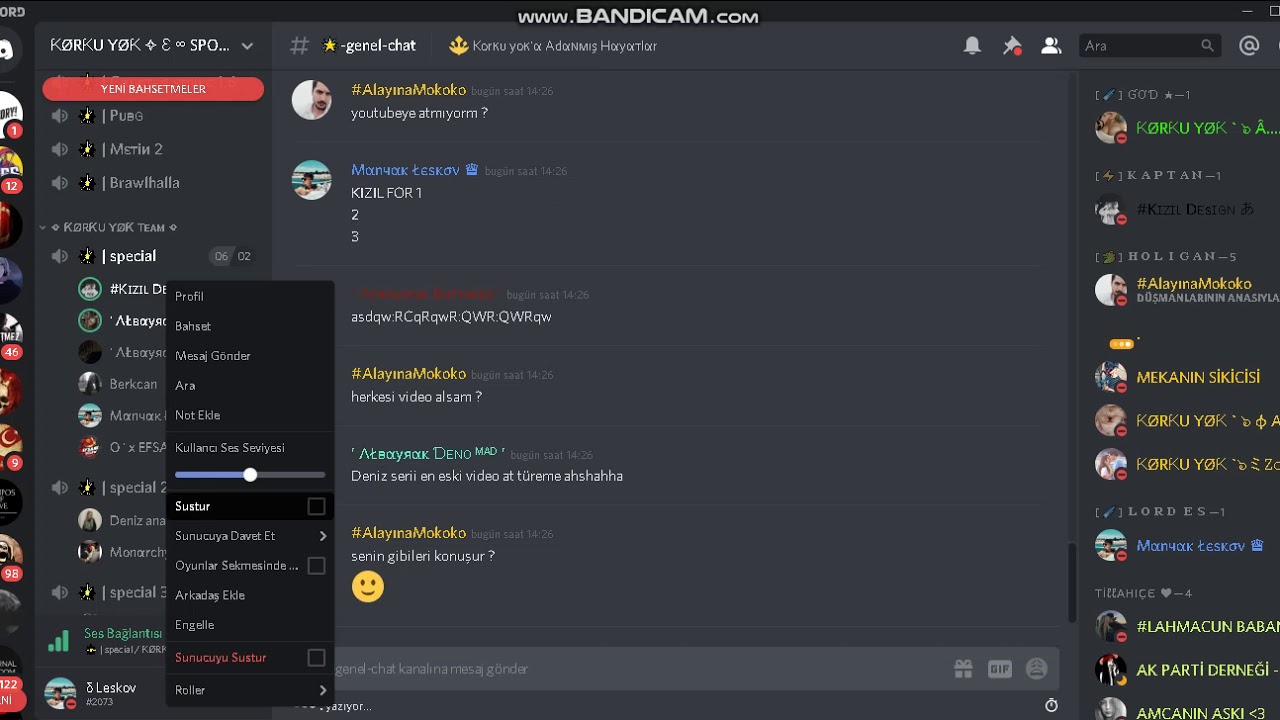 KORKU YOK KIZILDAN ALYARRAK GAHTUHANA AYAR - YouTube
