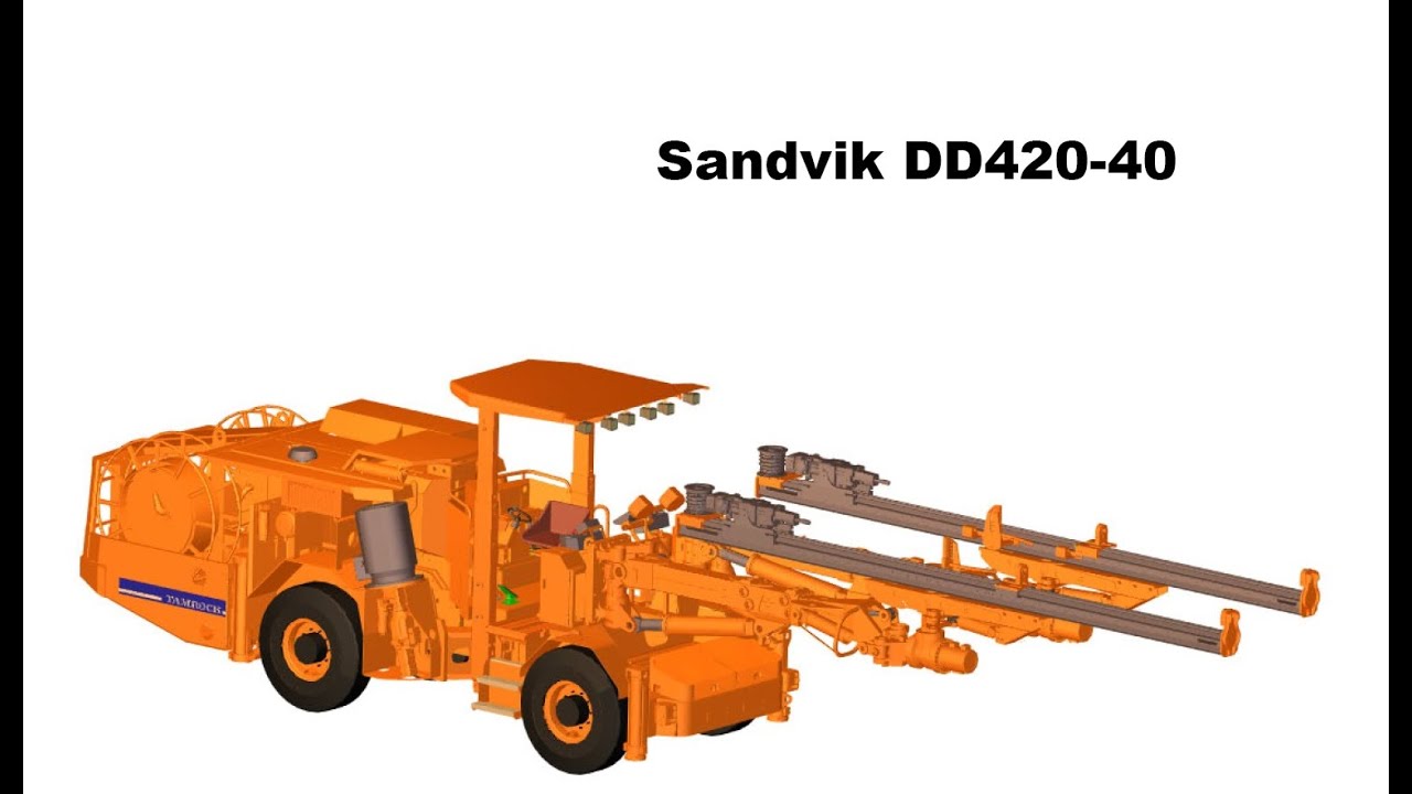 SANDVİK DD420-40 PERCUSSİON ADJUSTİNG CONTROL 1 - YouTube