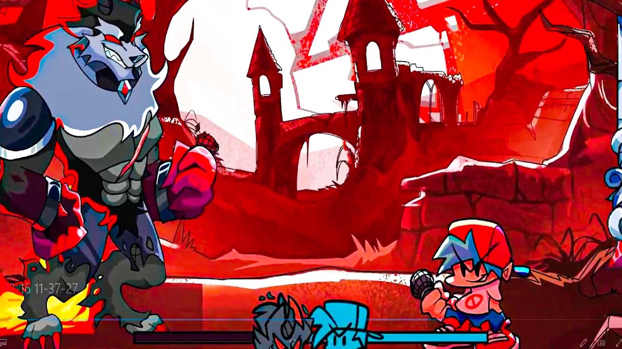 Friday Night Funkin': VS Werewolf (Livid Lycanthrope) FULL WEEK ...