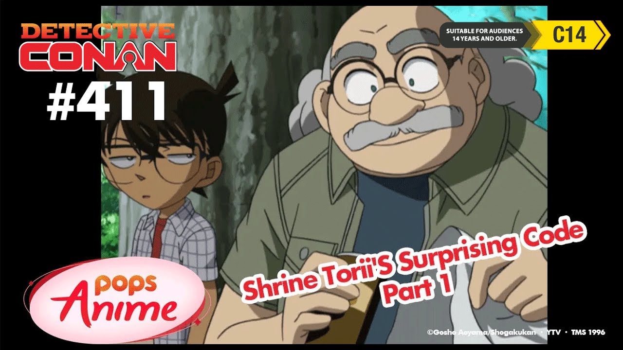 Detective Conan - Ep 411 - Shrine Torii'S Surprising Code - Part 1 ...