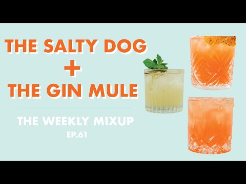 HOW TO MAKE A SALTY DOG AND GIN MULE WITH BELINDA A.K.A THE PATRON SAINT OF GIN ✨🍹