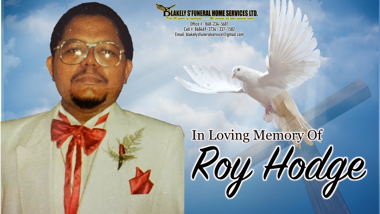 Roy Hodge Funeral Service - YouTube
