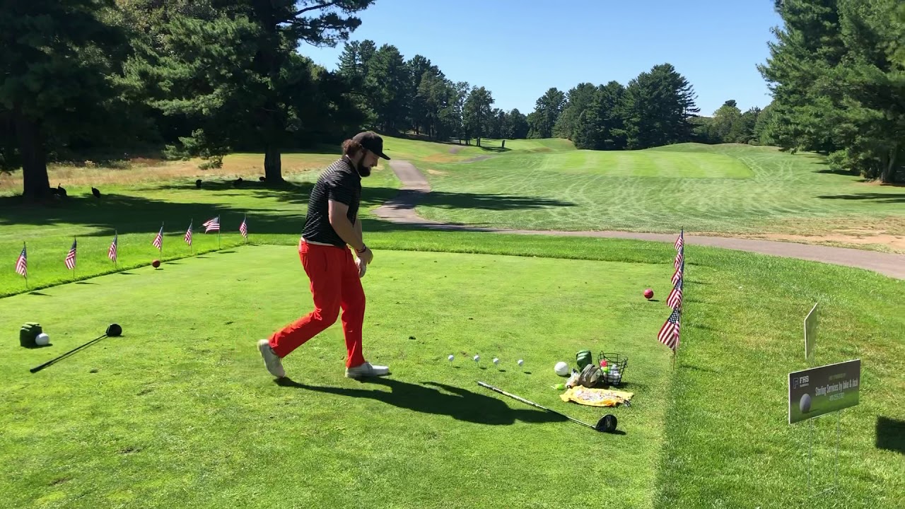 World Long Drive competitor Michael Watson tees it up at Franklin ...