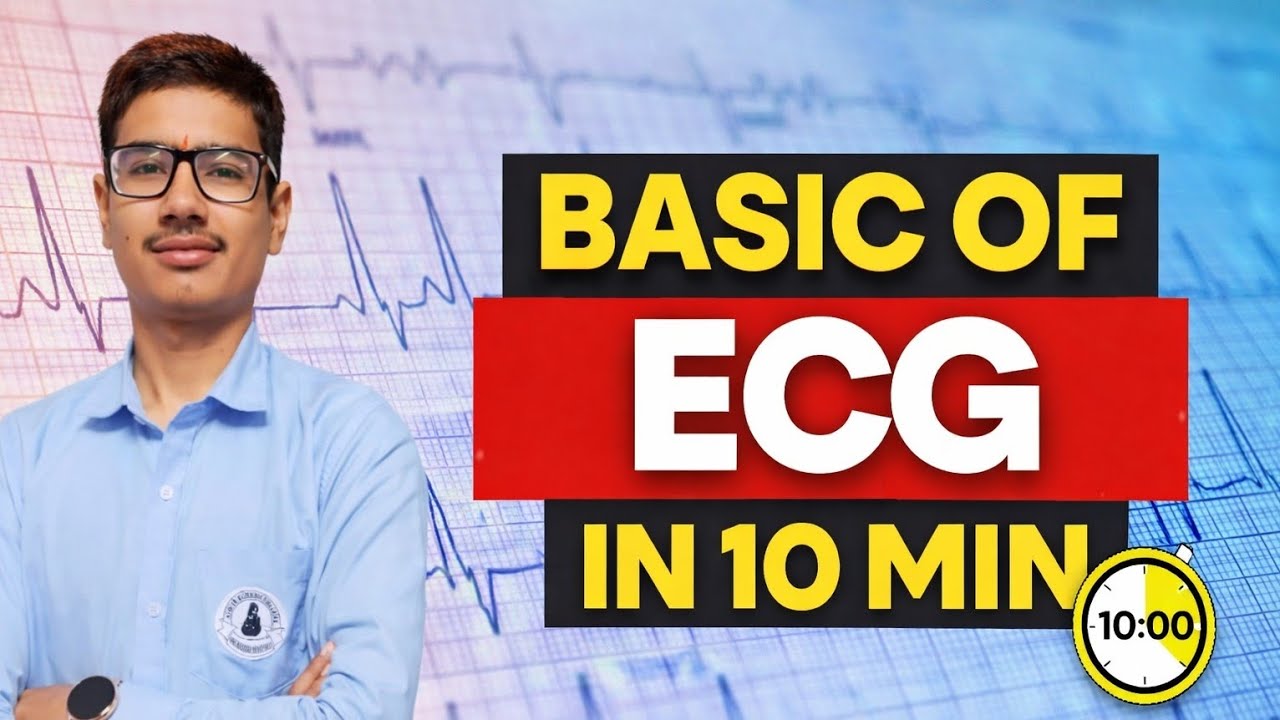 ECG Basics in 10 Minutes | Easy ECG Interpretation for Beginners|ECG ...