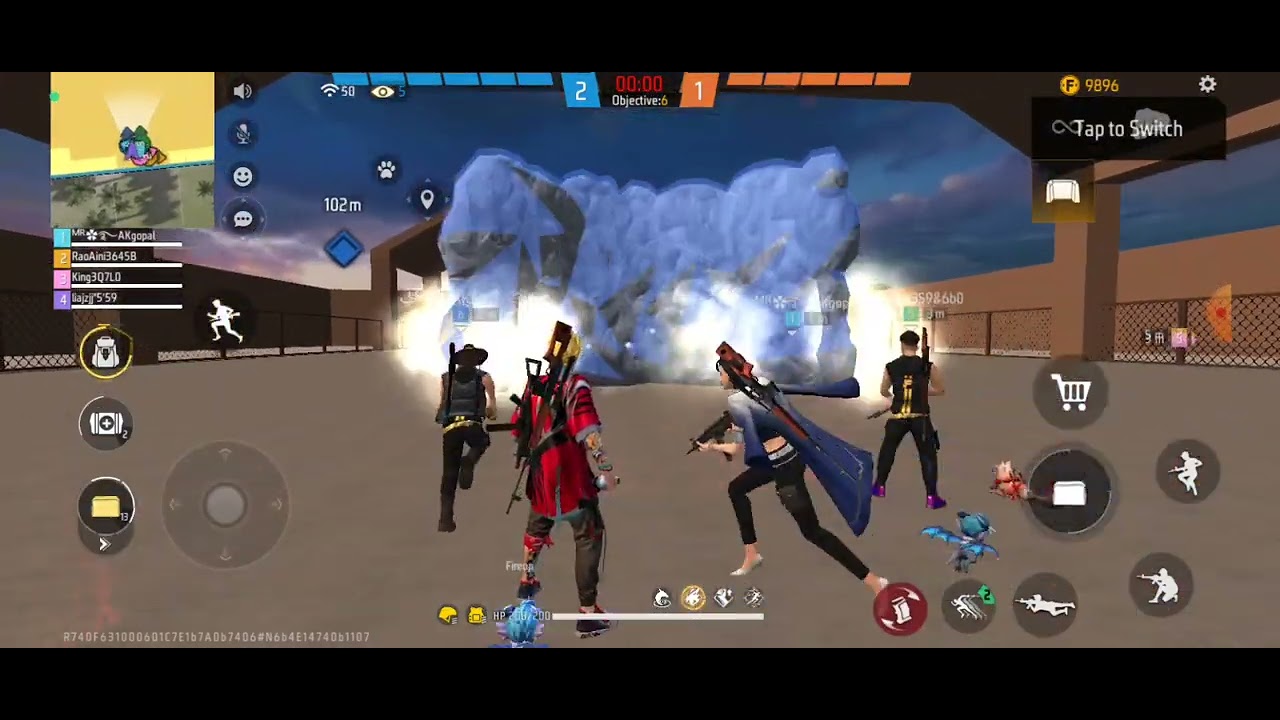 free fire 🔥 I play craftland mod - YouTube