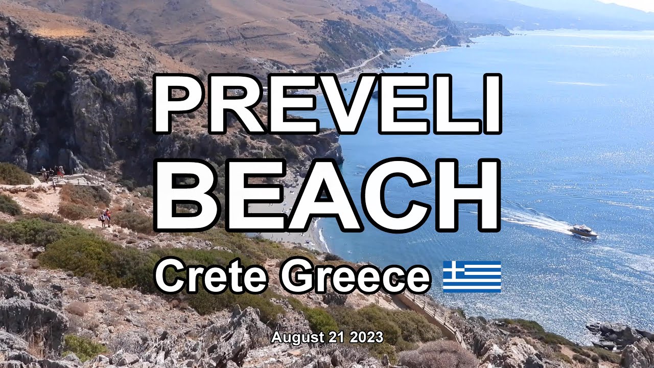 PREVELI BEACH CRETE (4K) - YouTube